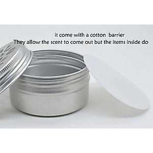 CHENGXINWENHUA Dog skent Work tins 6 Pack，Dog Scent Training Box，Dog Nose Work containers (drip-c)