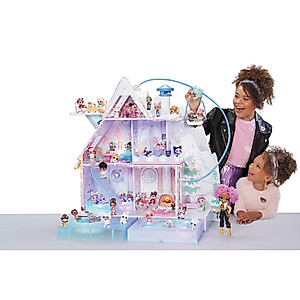 L.O.L. Surprise! Winter Disco Chalet Wooden Doll House with Exclusive Family & 95+ Surprises, Multicolor