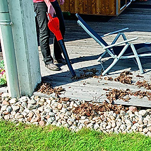 Einhell GE-CL Power X-Change 18-Volt Cordless 130-MPH 90-CFM Varaible Speed Air Sweeper / Leaf Blower, Kit (w/ 2.0-Ah Battery + Fast Charger)