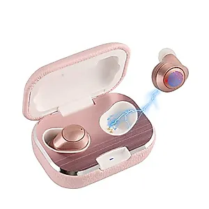 Wireless Earbuds, Bluetooth Headphones Touch Control with Wireless Charging Case, Waterproof TWS Stereo Headphones in-Ear Built-in Mic Headset Sound with Deep Bassfor iPhones and Samsung Galaxy