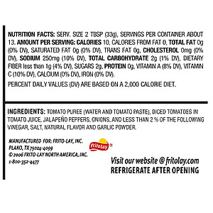 Tostitos, Medium Chunky Salsa, 15.5 Ounce (Pack of 4)