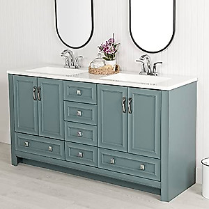 Spring Mill Cabinets Nimay Bathroom Vanity with Sink, Sage