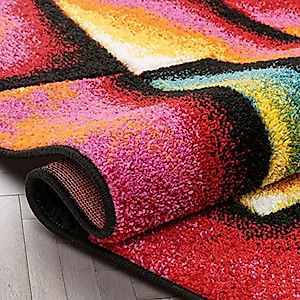 Well Woven Fortuna Boxes Multi Hand-Carved Abstract Geometric Pattern Area Rug 8x10 (7'10" x 9'10")