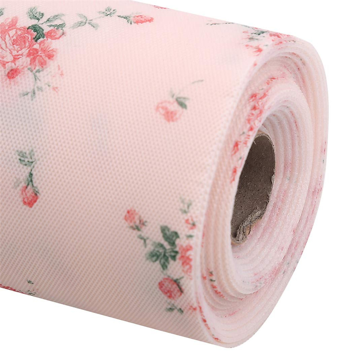 Airlove Shelf & Kitchen Storage Liner Non-Adhesive Refrigerator Mat for Cabinet Desk Decor Waterproof Moisture-Proof Drawer Pad,Rose Foundation