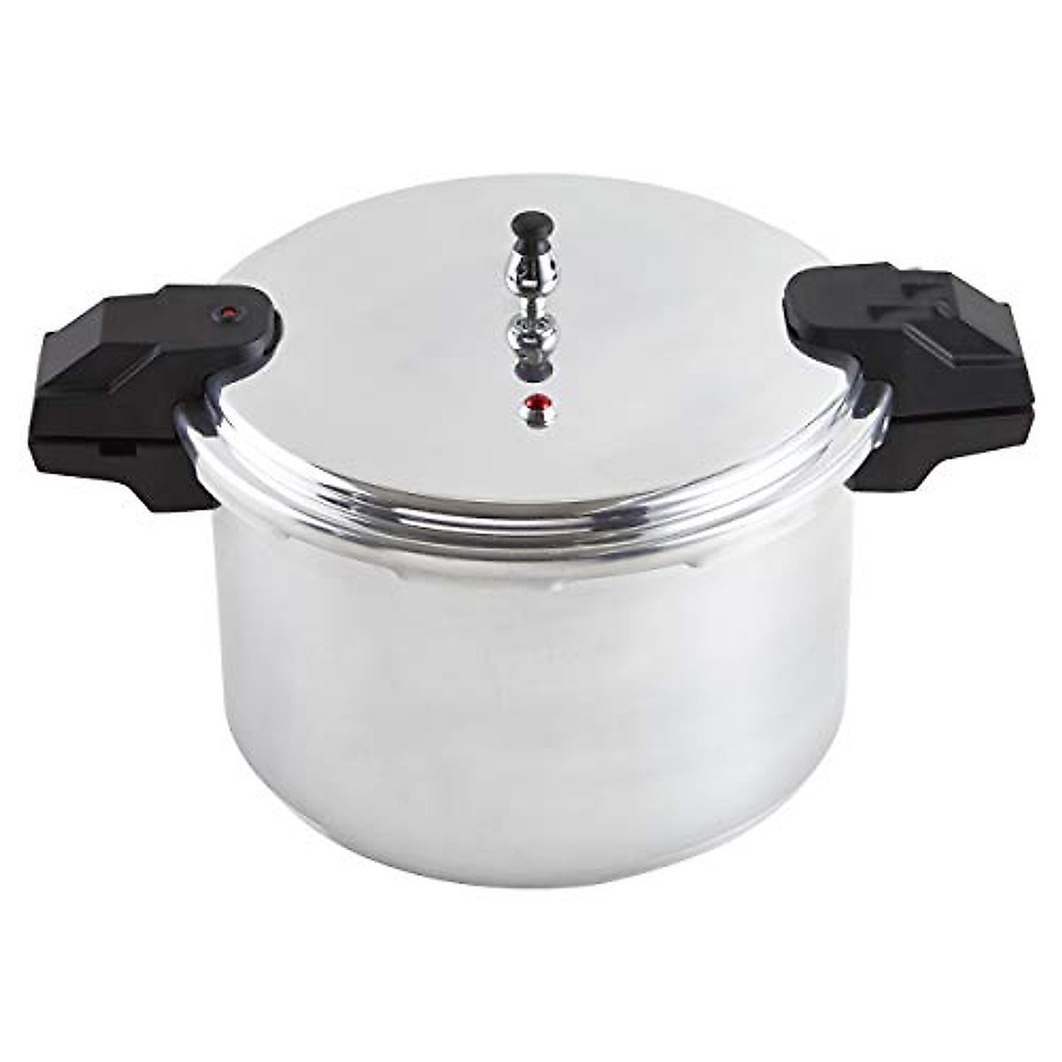 Mirro 92116 Polished Aluminum 5 / 10 / 15-PSI Pressure Cooker / Canner Cookware, 16-Quart, Silver