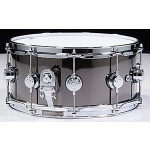 DW Collector's Series Black Nickel Over Brass Snare Drum 6.5x14" DRVB6514SVC