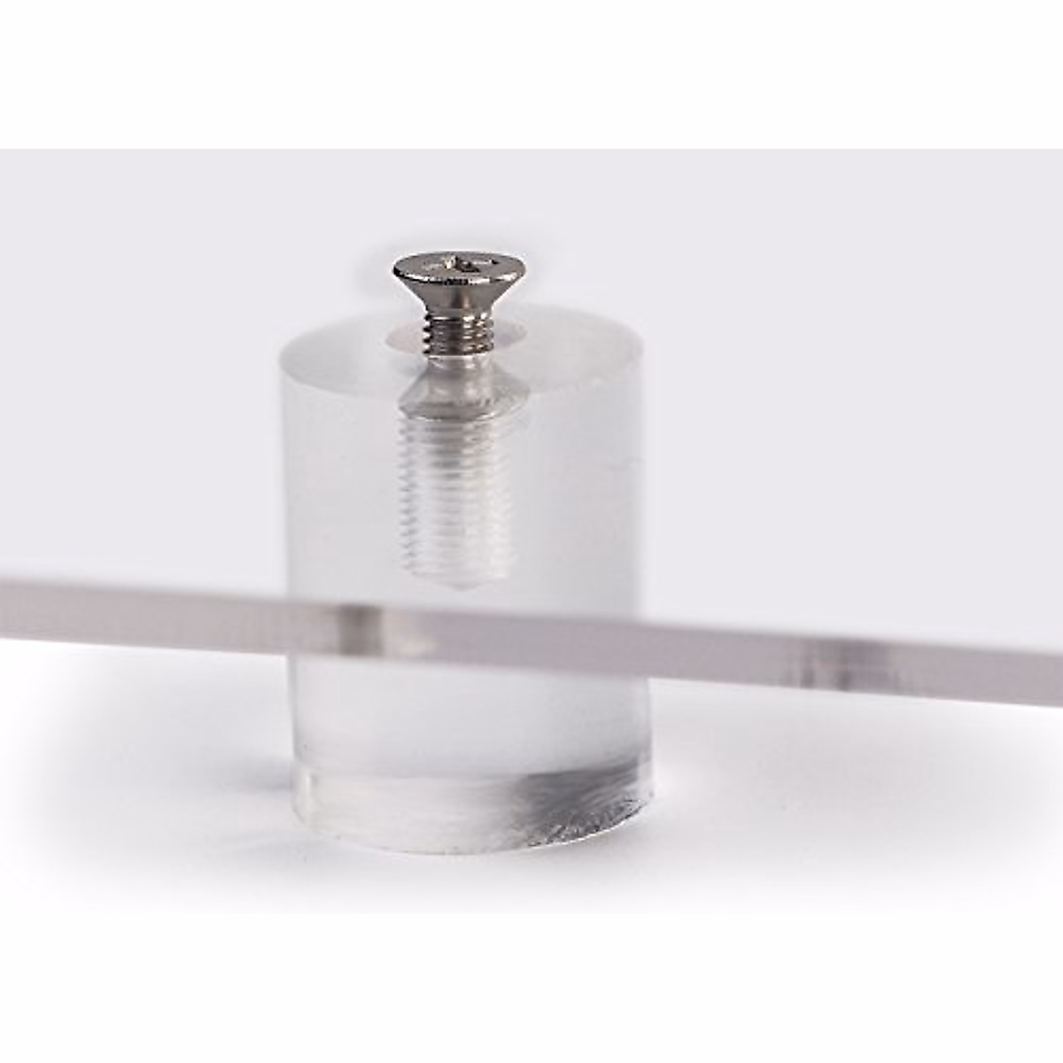 YestBuy 4 Tier Cupcake Stand, Acrylic Cupcake Tower Stand, Premium Cupcake Holder, Clear Cupcake Display for 52 Cupcakes, Display for Pastry Wedding Birthday Party (4 Tier Square with Base)