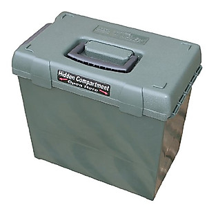 MTM SPUD1-11 Sportsmen's Plus Utility Dry Box, Heavy-Duty Latch, O-Ring Sealed, USA Made, Forest Green