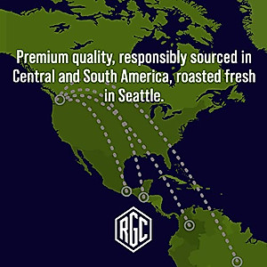 Real Good Coffee Company - Whole Bean Coffee - Donut Shop Medium Roast Coffee Beans - 2 Pound Bag - 100% Whole Arabica Beans - Grind at Home, Brew How You Like