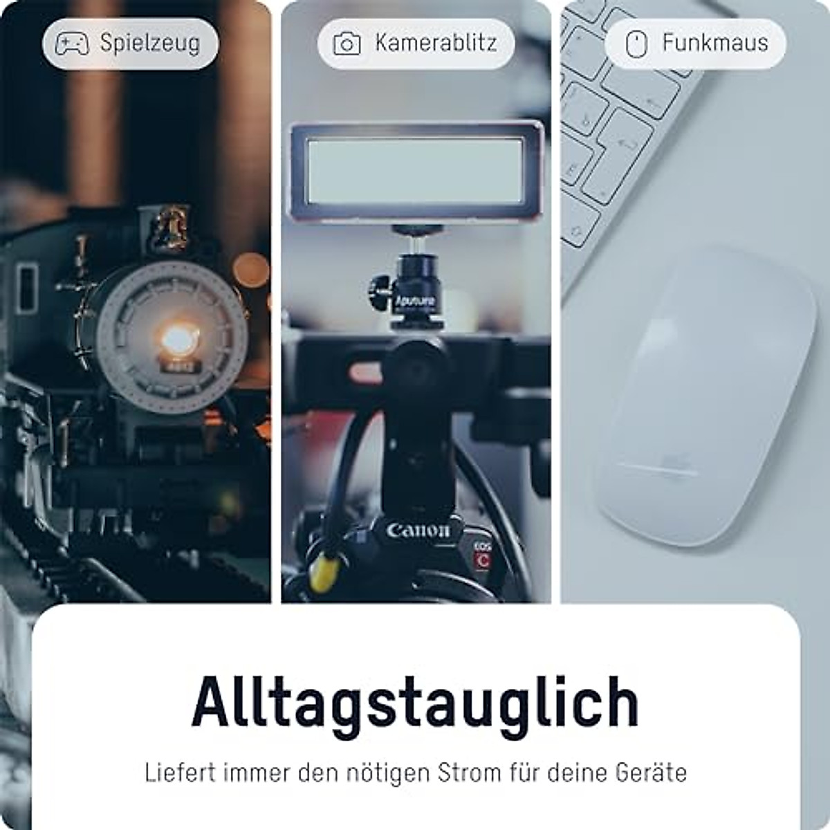 ANSMANN 9V Rechargeable Batteries 300mAh pre-Charged Low Self-Discharge NiMH 9 Volt Battery 9V Battery (2-Pack)