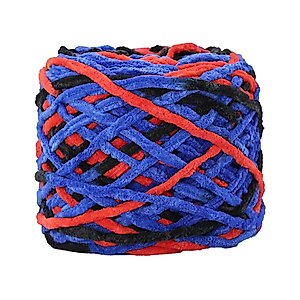 Soft Velvet Yarn Chenille Yarn Skeins Craft Yarn for Knitting and Crochet 165G Skeins Crafting Woven Skeins Warm Blanket Yarn Crocheting Supplies Knitting Yarn Skeins