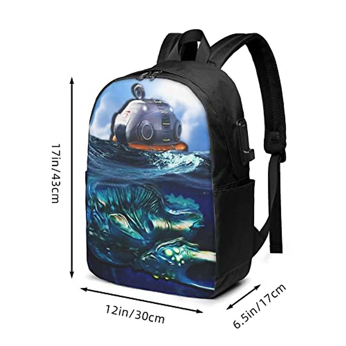 DXDKOALA Gaming 17 Inch Laptop Backpack Unisex Travel Backpack With Usb Port Bookbag