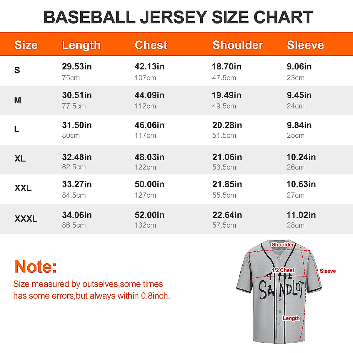 Alikatuna 90s Outfit for Men Women,Sandlot Jersey Rodriguez 30 Squints 5 Yeah-Yeah 11 Short Sleeve Baseball Jersey