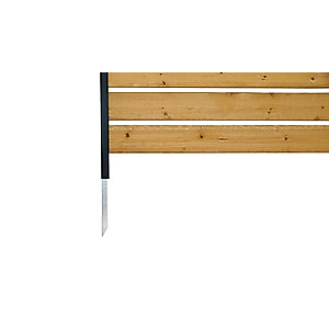 Enclo Privacy Screens EC18022 5ft H x 3.2ft W Concord Wood Outdoor Privacy Fence Screen, Perfect to Hide Trash Cans (1-Panel)