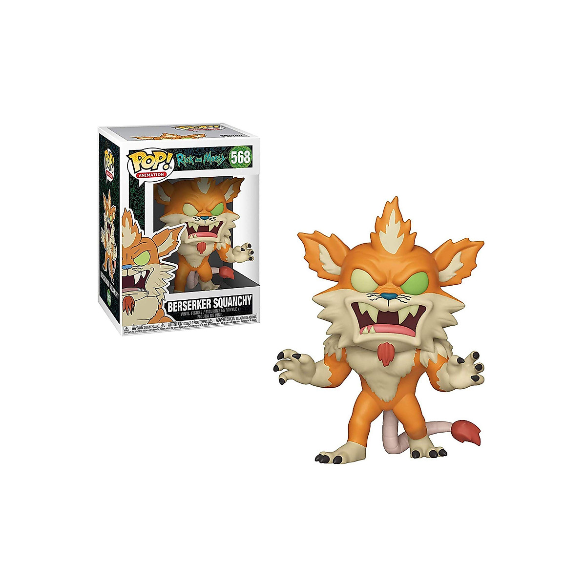 Funko POP! Animation: Rick and Morty - Berserker Squanchy