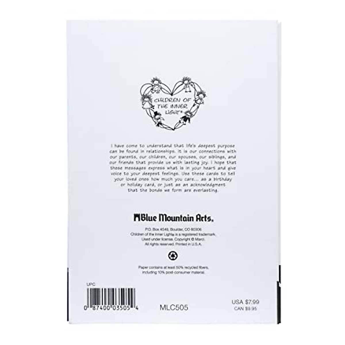 Blue Mountain Arts Any Occasion Card—Words of Pride and Celebration Great for Graduation, New Job, Birthday, or Other Milestone by Marci and the Children of the Inner Light (I Am Proud of You)