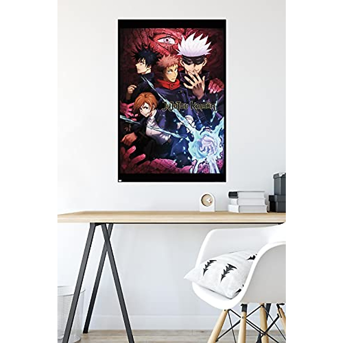 Trends International Jujutsu Kaisen-One Sheet English Wall Poster, 22.375" x 34", Unframed Version