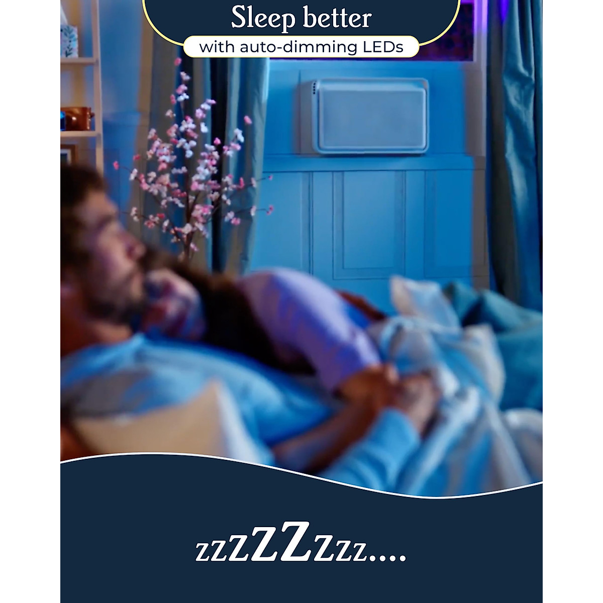 Windmill Air Conditioner: Smart Home AC - Easy to Install - Quiet - Energy Star Efficient - Side Insulation - Auto-Dimming LED Display - App and Voice-Enabled - 8,300 BTU