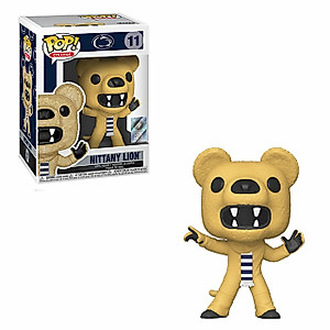 POP College Mascots: Penn State Nittany Lion Funko Pop Vinyl Figure Bundled with Multicolored 3.75 inches