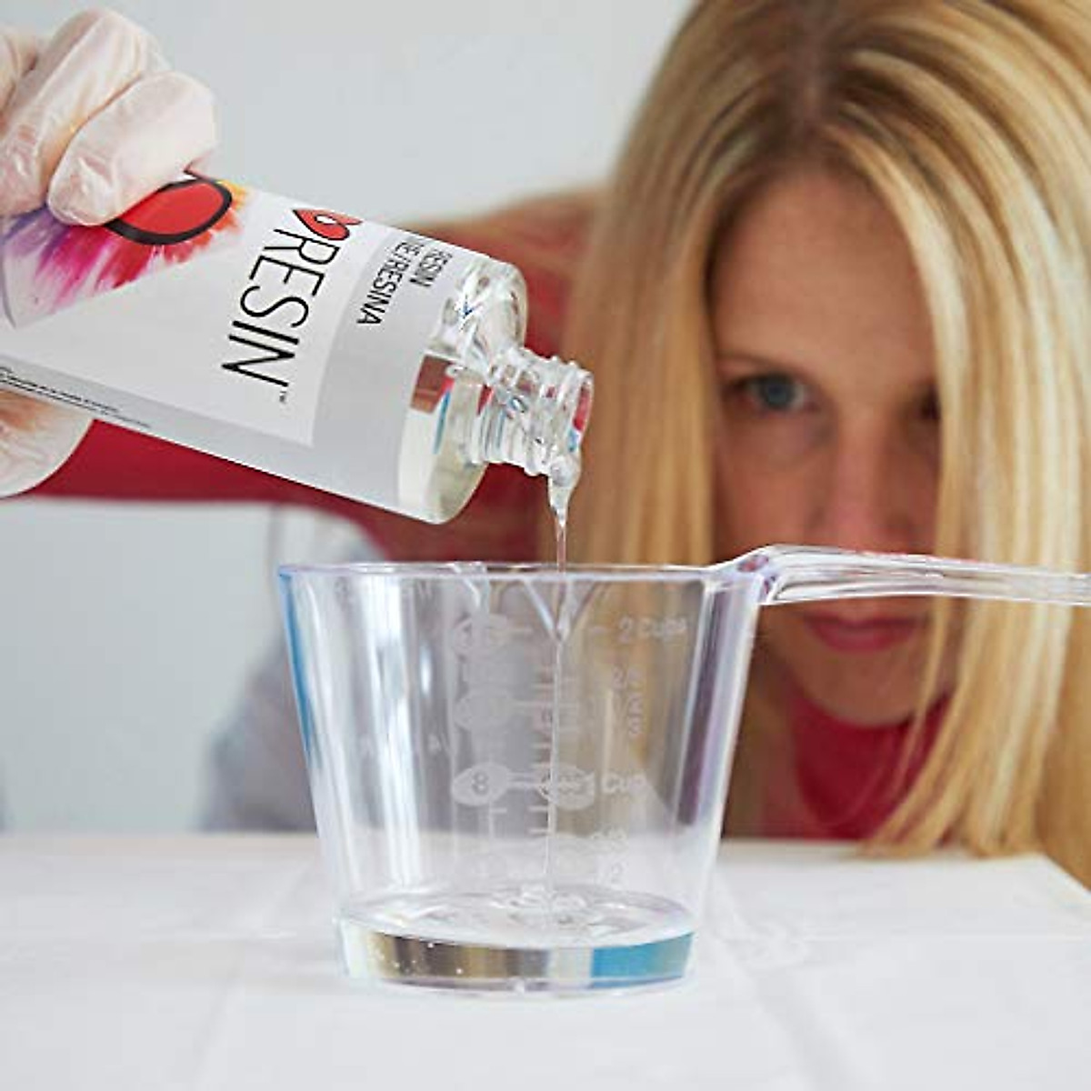 ArtResin - Epoxy Resin - Clear - Non-Toxic - 32 oz (16 oz Resin + 16 oz Hardener) (946 ml)