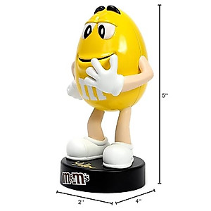 Jada Toys M&M’S Yellow 4-Inch Metals Die-Cast Metal Figure