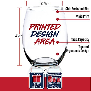 Toasted Tales - You and Me We Got This Wine Glass | Womens Day Gifts for Wife | Cute and Romantic Drinking Things Collection | Gifts for Couples | Romantic Gift for Husband | Gift for Boyfriend(15 Oz)