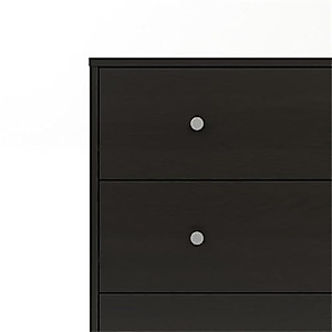 Tvilum 703292020 Portland 5 Drawer Chest, Coffee