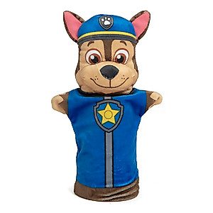 Melissa & Doug PAW Patrol Hand Puppets (4 Puppets, 4 Cards) - PAW Patrol Puppets Pretend Play for Kids