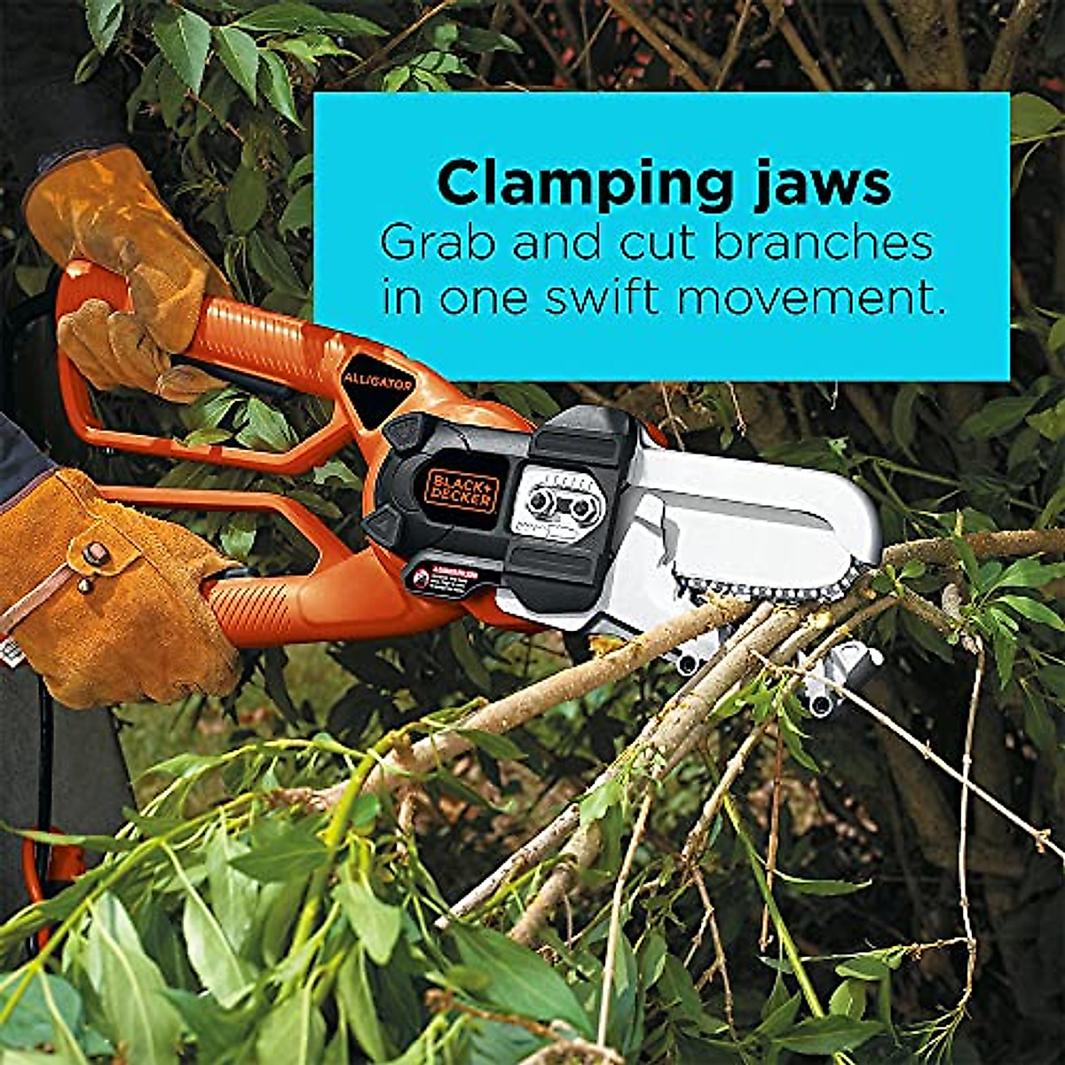 BLACK+DECKER Lopper Chain Saw, 4.5-Amp (LP1000)