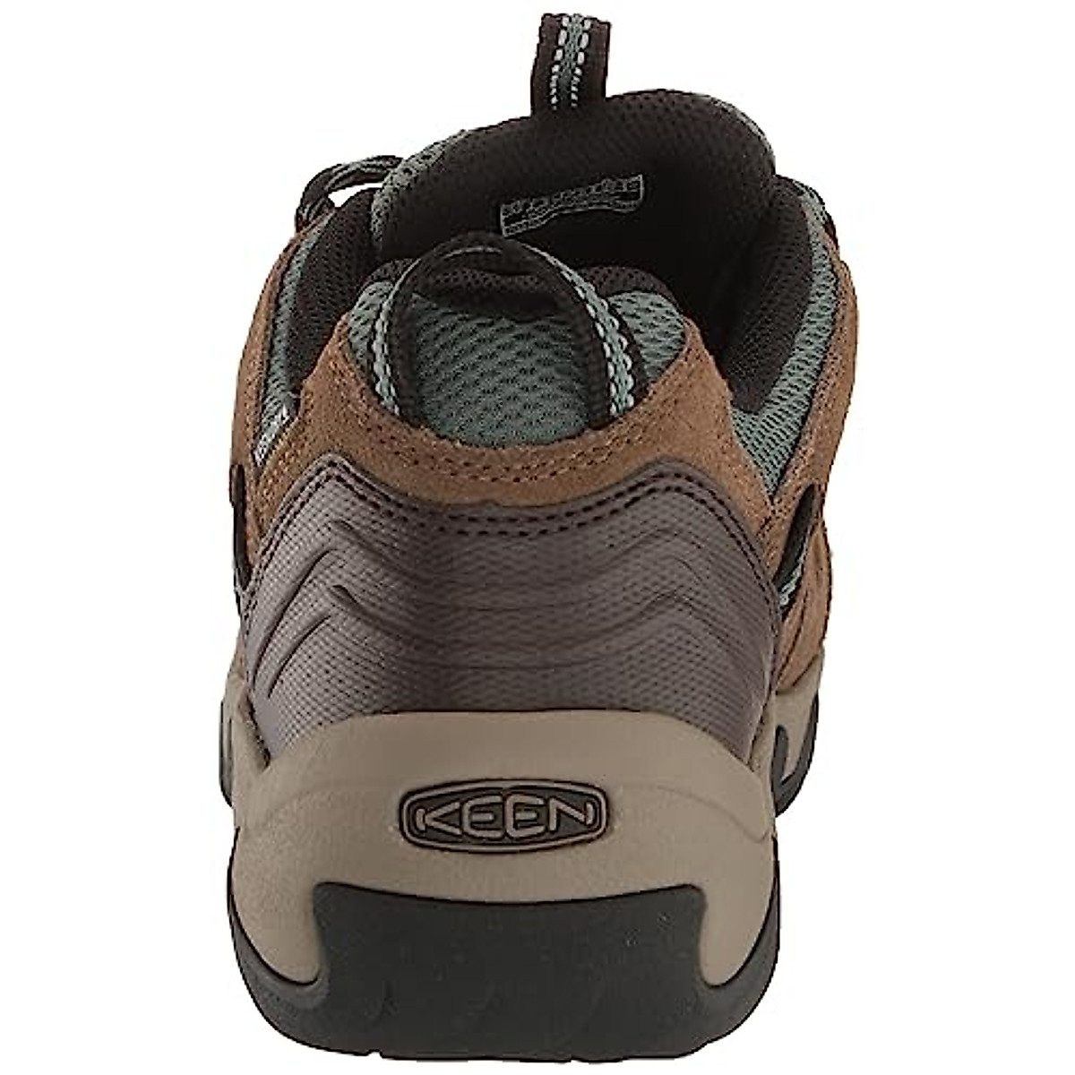 KEEN Women's Headout Low Height Waterproof All Terrain Hiking Shoes, Shitake/Dark Forest, 8