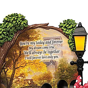 Disney Thomas Kinkade Studios Central Park Art Sculpture