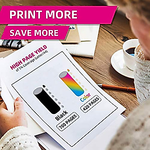 Intactech Compatible Kodak 10XL 10B 10C Combo Ink Cartridges Work for Kodak ESP 3 7 9 3250 5250 9250 Office 6150 EASYSHARE 5100 5300 5500 Hero 7.1 9.1 6.1 Printer (5 Black, 3 Color)