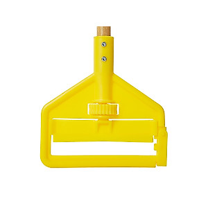 Rubbermaid Commercial H116 Invader Side-Gate Wood Wet-Mop Handle, 1 dia x 60, Natural