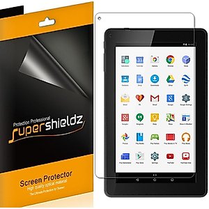 Supershieldz (3 Pack) Designed for Polaroid 9 inch Tablet (P909) Screen Protector, High Definition Clear Shield (PET)