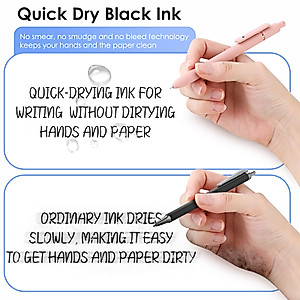 Nurse Graduation Gifts for Women, Aesthetic Gel Pens, Teacher Work Desk Accessories Office Supplies, College Stationary School Essentials, Cute Fine Point Smooth Writing Japanese Pen, Cool Class Stuff