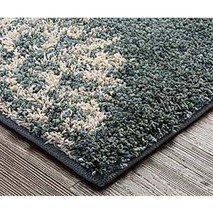 Mohawk Home Exploded Medallions Ornamental Area Rug, 8'x10', Blue