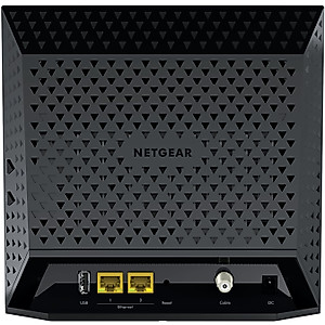 Netgear C6250-100NAS AC1600 (16x4) WiFi Cable Modem Router Combo (C6250) DOCSIS 3.0 Certified for Xfinity Comcast, Time Warner Cable, Cox, More (Renewed)