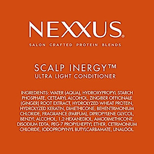 Nexxus Scalp Inergy Ultra-Light Conditioner For Volume, Lightweight Clarifying 8.5 Oz