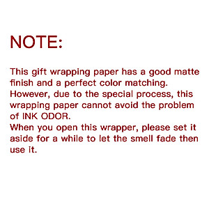 MAYPLUSS Wrapping Paper Roll - Mini Roll - 17.3 inch X 120 inch Per roll - Solid Matte Pink/Silver/Golden Design (43.2 sq.ft.ttl)