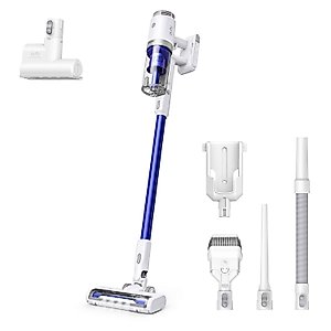 eufy by Anker, HomeVac S11 Go, Cordless Stick Vacuum Cleaner, Lightweight, Cordless, 120AW Suction Power, Detachable Battery, Cleans Carpet to Hard Floor