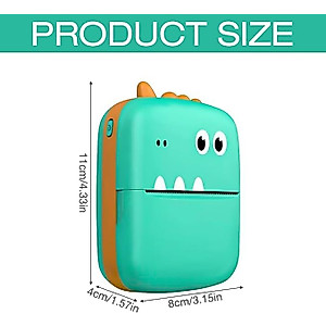 Compact Mini Printer That Easily fits in Your Bag, Perfect for Printing Photos and documents on The go Results