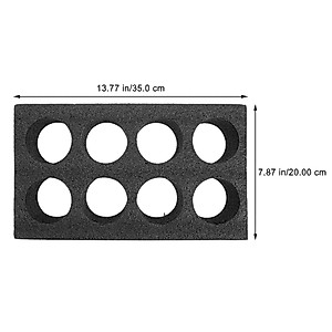 Cabilock 3Pcs Cup Holder Drink Packaging Tray take Out Cup Tray Drink Carry Tray Cup Drink Carry Holder car Stands sodas Drinks Food Tray for car Outdoor Cup Tray Tool Pearl Cotton Coffee