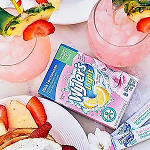 Wyler's Light Singles To Go Powder Packets, Water Drink Mix, Pink Lemonade, 96 Single Servings (Pack of 12)