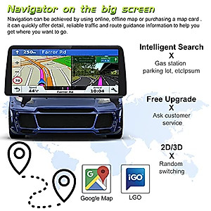 12.3 inch Car GPS Navigator Auto Stereo Blu-ray Touch Screen for BMW X5 X6 E70 E71 with iDrive System Retained CarPlay (Android 12 CIC System, Octa Core 6GB RAM 128GB ROM)
