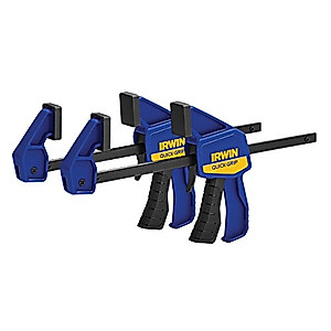 IRWINQUICK-GRIPOne-Handed Mini Bar Clamp 2 Pack, 6", 1964743