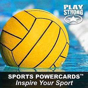 3-Pack Thanks Awesome WATER POLO Coach (5x7") Sports Powercard Greeting Cards - Awesome for Water Polo Players, Coaches and Fans - They'll Love 'Em!