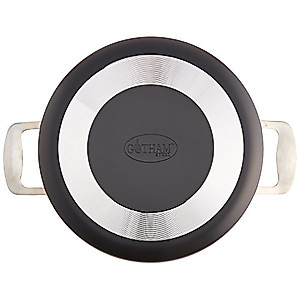 Gotham Steel 1049 5 quart stock pot, Brownish