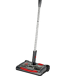 Bissell Perfect Sweep Turbo Bagless Rechargeable Sweeper Standard Gray