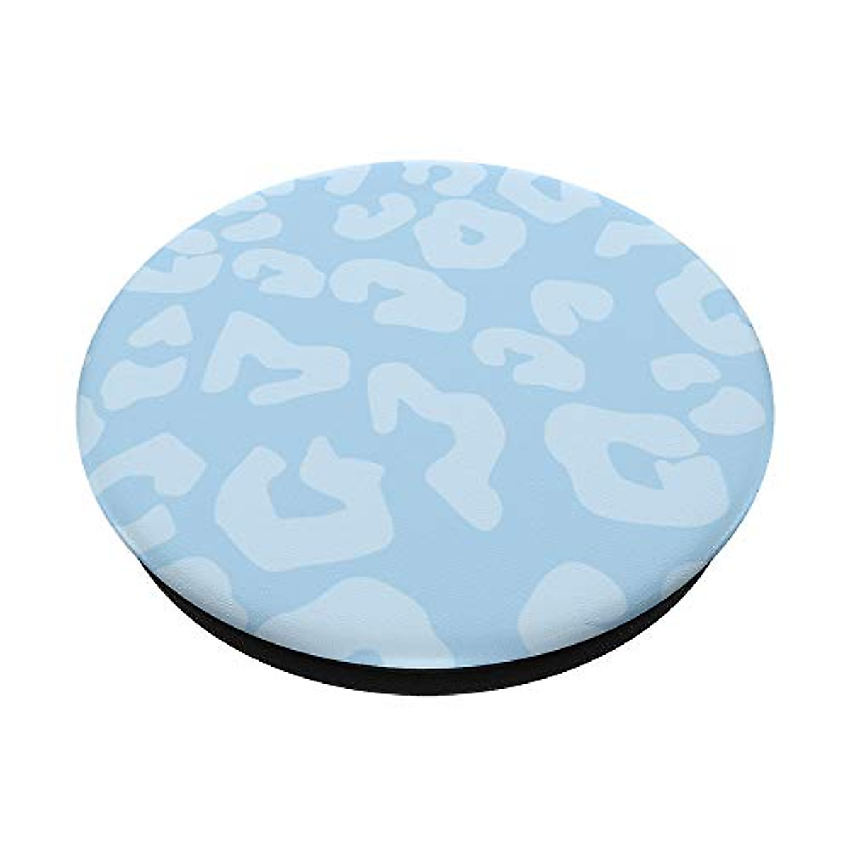 Pastel Blue Leopard Print Light Blue Leopard Cheetah Animal PopSockets PopGrip: Swappable Grip for Phones & Tablets