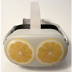 Lemons Decal for Quest 2 VR Headset - Meta/Oculus - Glossy Vinyl Sticker